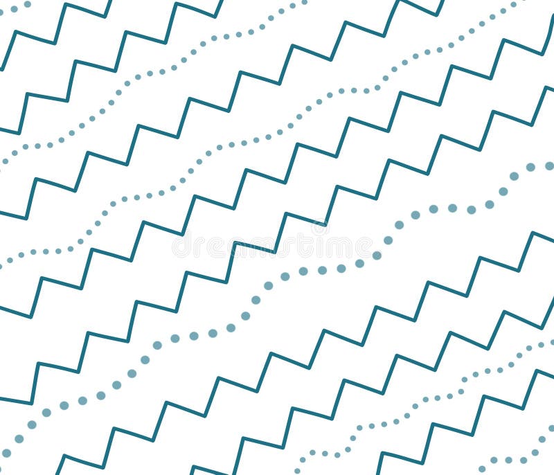 The Blue Line Abstract on White Background. Stock Illustration ...