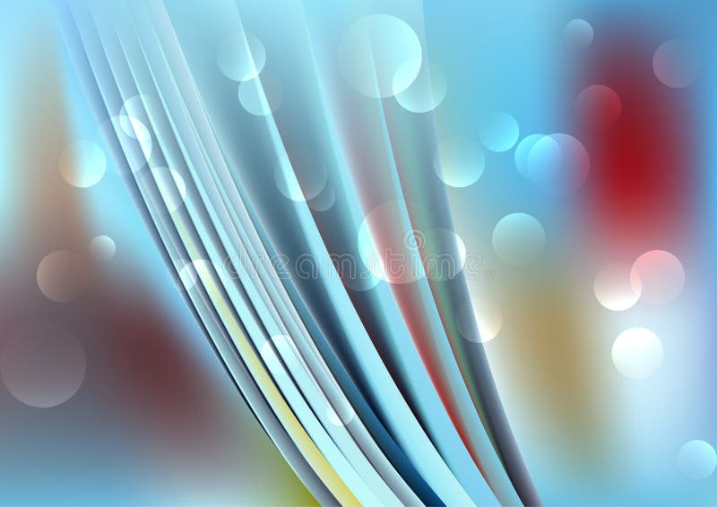 Blue Line Artistic Background Vector Illustration Design Stock ...