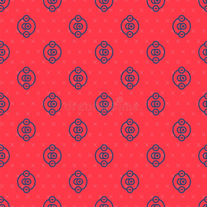 Seamless Nuclear Sign Pattern Stock Vector - Illustration of slate ...