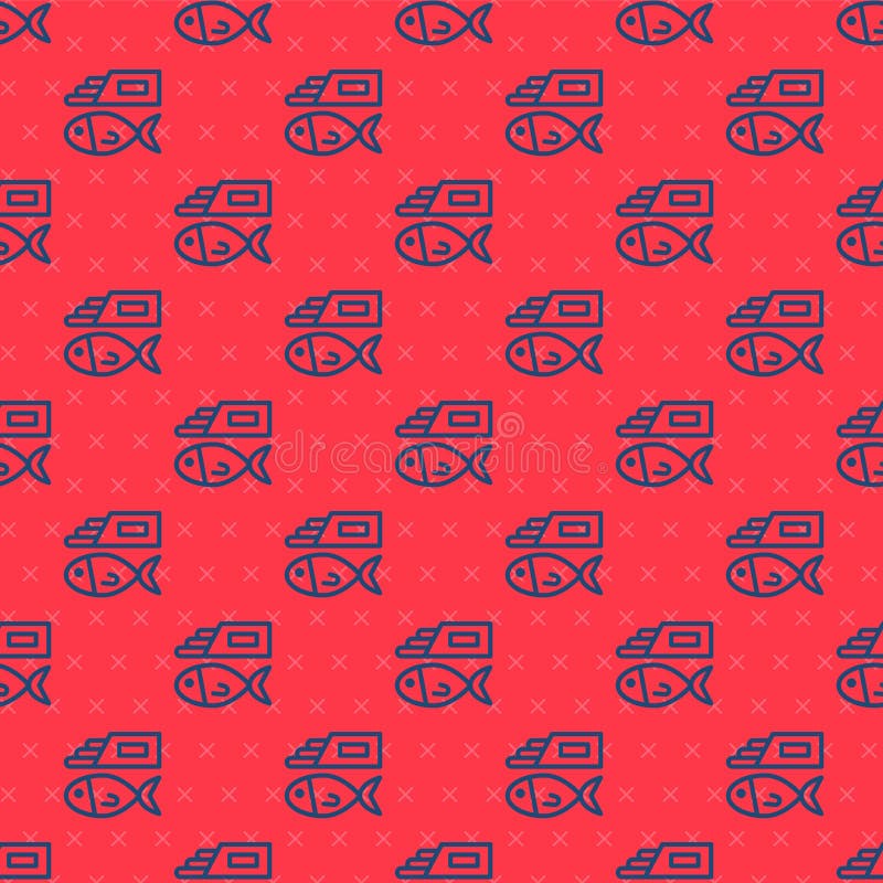 Seamless Fish Chips Pattern Stock Illustrations – 134 Seamless Fish ...