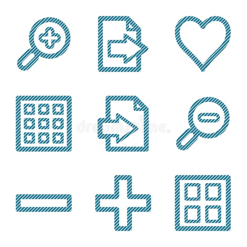 Internet web icons stock vector. Illustration of good - 6273629