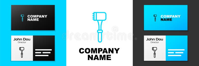 Hammer Vector Logo Template Design Stock Illustrations – 10,141 Hammer ...