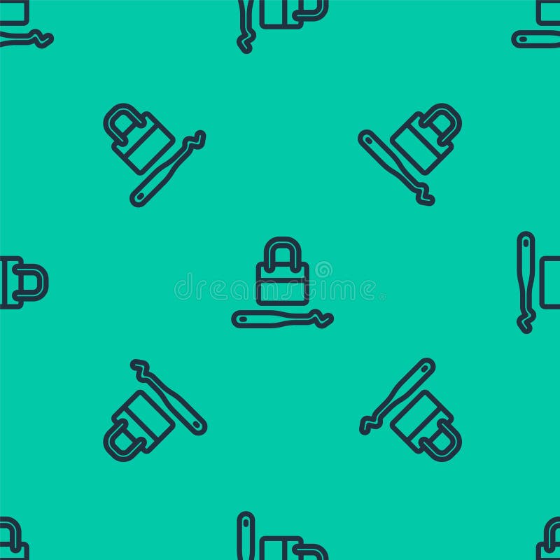 Lock Picks Icon, Cartoon Style Stock Vector - Illustration of lockpick ...