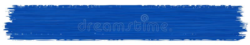 Blue Line of Paint Isolated, Blue Smear on Transparent Background Stock ...