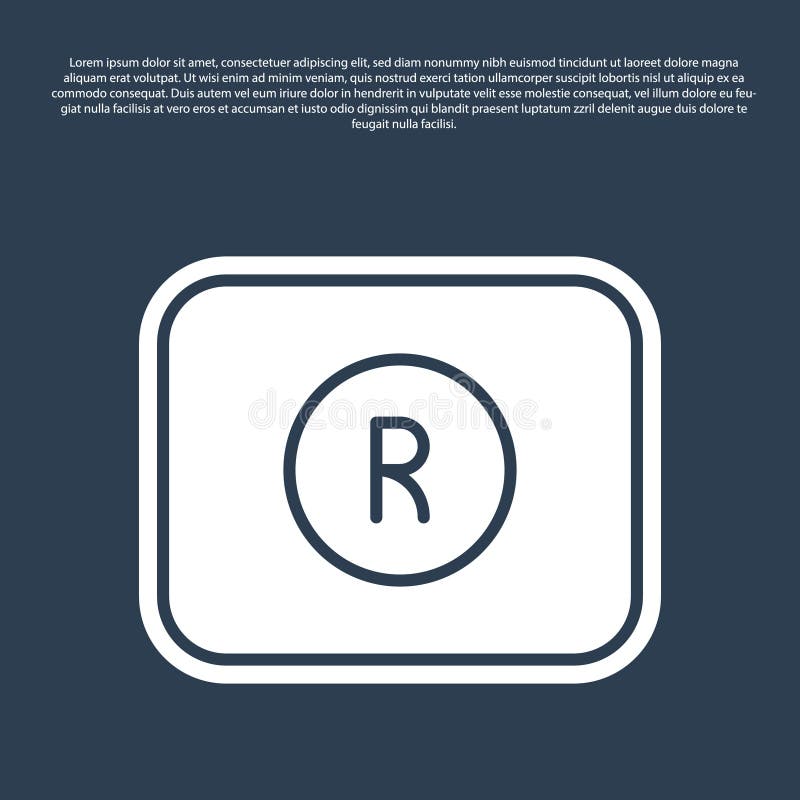 Rec / Record Button Trendy Flat Style Vector Icon. Symbol for Your Web ...
