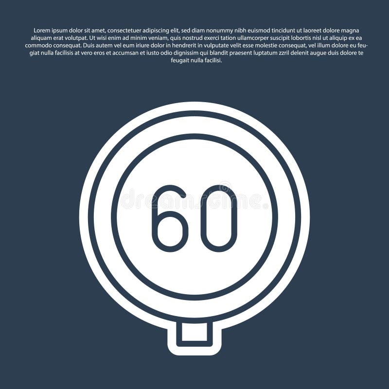 Speed Limit Sign 60 Stock Illustrations – 379 Speed Limit Sign 60 Stock ...