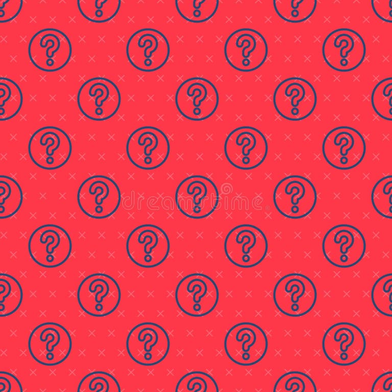 Question Mark Pattern Red Stock Illustrations – 2,263 Question Mark ...