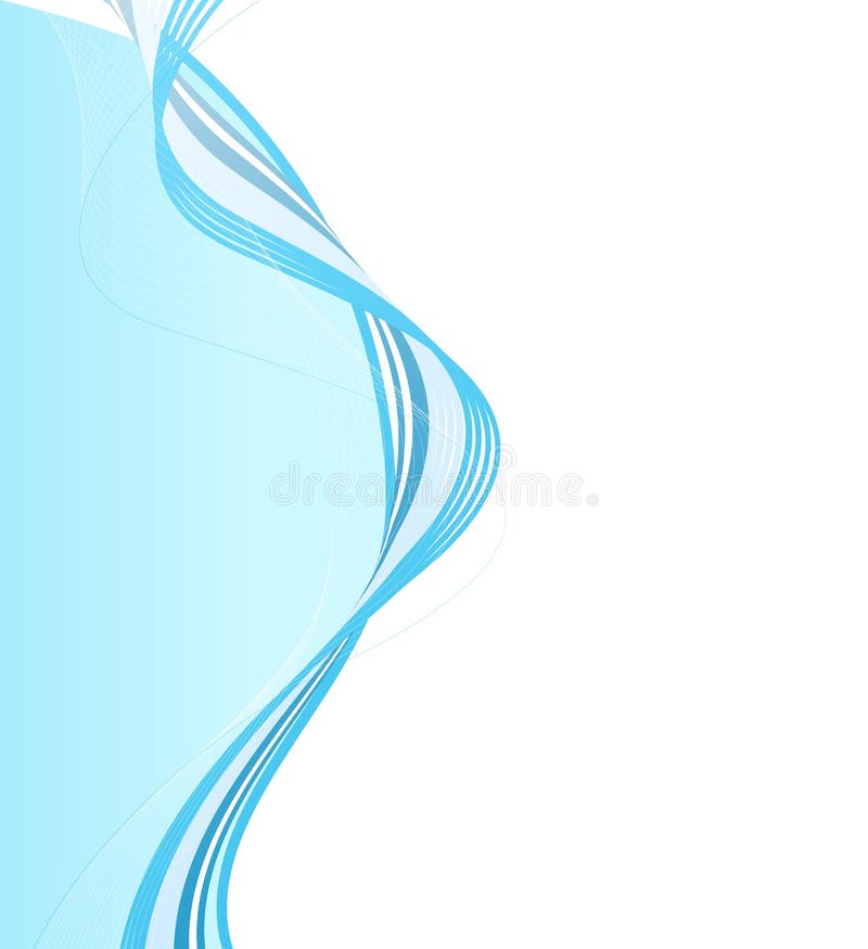 Blue lined art sheet stock vector. Illustration of blue - 7428338