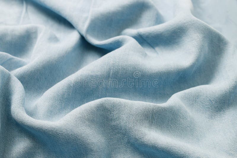 Blue linen fabric stock image. Image of cloth, wallpaper - 167535893