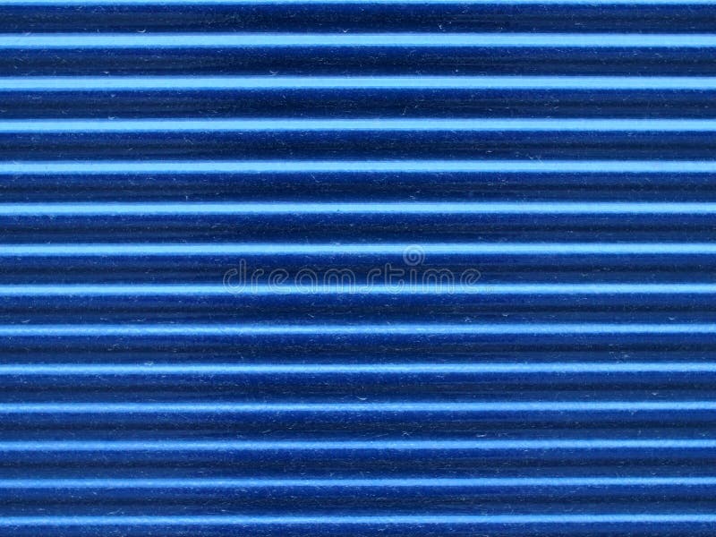 Blue Lines on the Wall, Linear Metal Texture Stock Photo - Image of ...