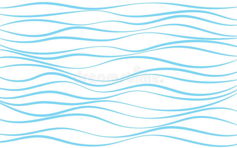 Blue Lines Wave Background Pattern Curve Vector Stock Vector ...