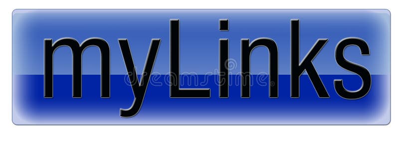 Blue links stock illustration. Illustration of links, symbol - 4227348