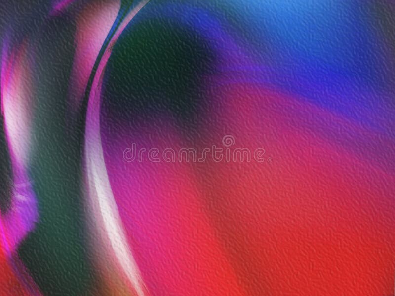 Red Liquefy Design with Smooth Shapes Stock Illustration - Illustration ...