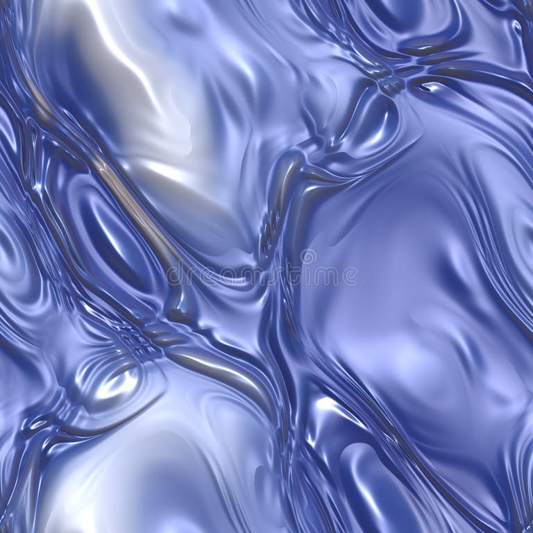 Blue liquid metal stock illustration. Illustration of metal - 15313133