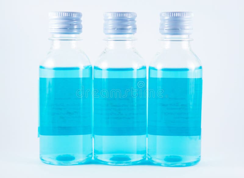 Red and Blue Liquid in Injection Vials Stock Photo - Image of tool ...