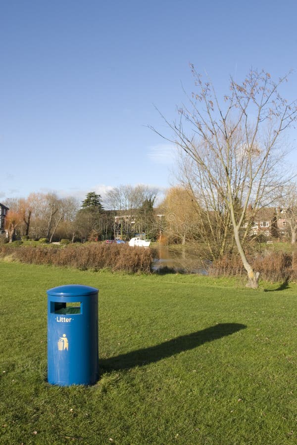 Blue cat box with litter stock image. Image of trained - 1603081