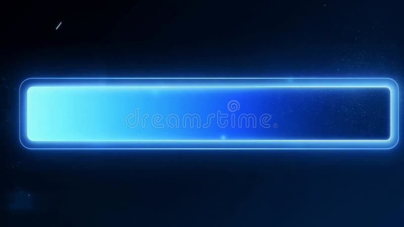 Blue Loading Bar Increasing on Black Background Stock Footage - Video ...