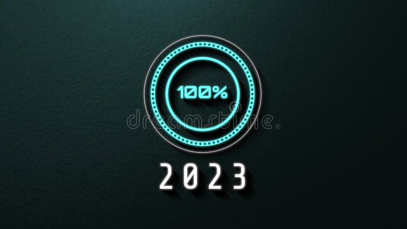 2023 loading animation stock video. Video of year, animation - 265096871