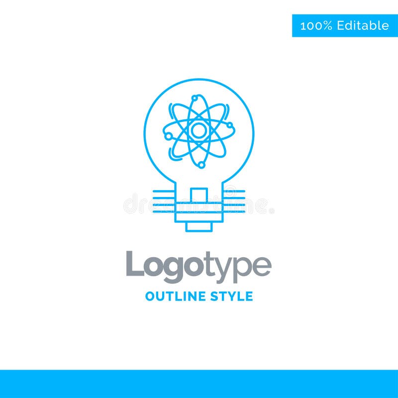 Blue Logo Design for Idea, Innovation, Light, Solution, Startup Stock ... Blue Logo Design for Idea, Innovation, Light, Solution, Startup Stock ...