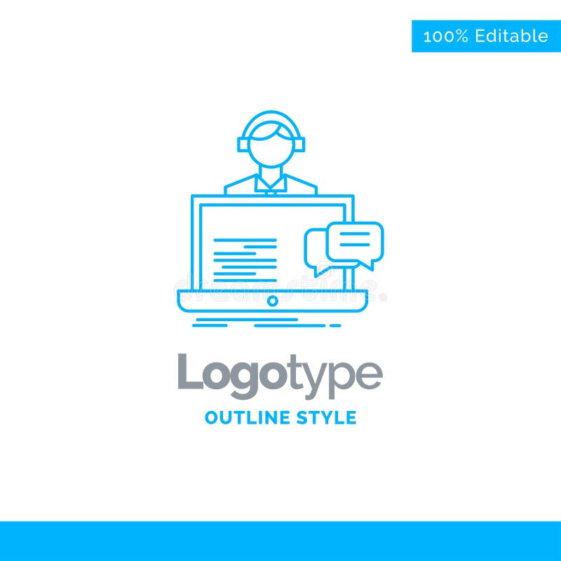 Support, Chat, Customer, Service, Help Icon. Line Vector Symbol for UI ...