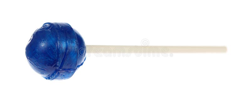 Blue Lollipop stock photo. Image of white, treat, cutout - 15916104