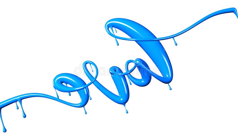 Blue Love Sign on a White Background. Stock Footage - Video of abstract ...