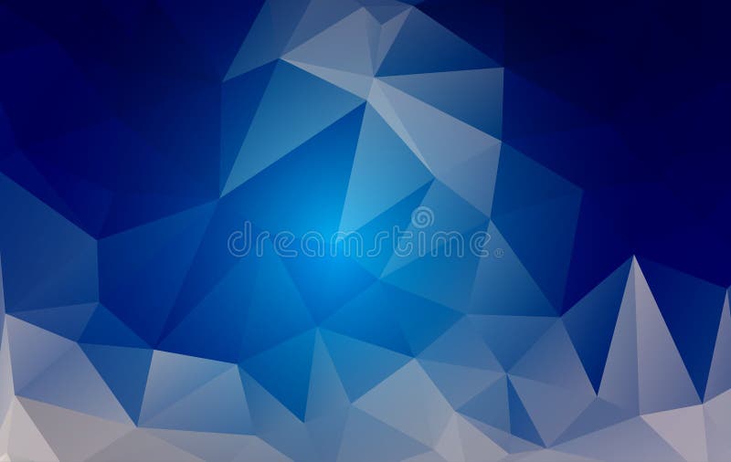Blue low poly background stock vector. Illustration of dark - 89488036