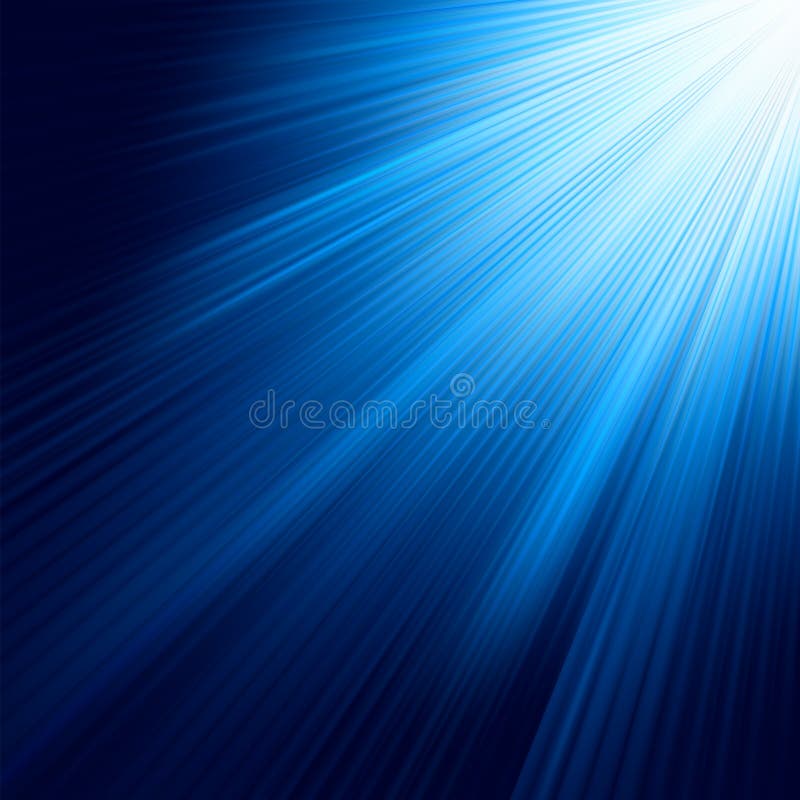 Blue luminous rays. EPS 8 stock vector. Illustration of festive - 17441378