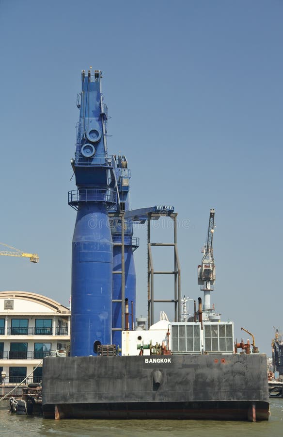 Blue machine stock image. Image of equipment, excavate - 22761541