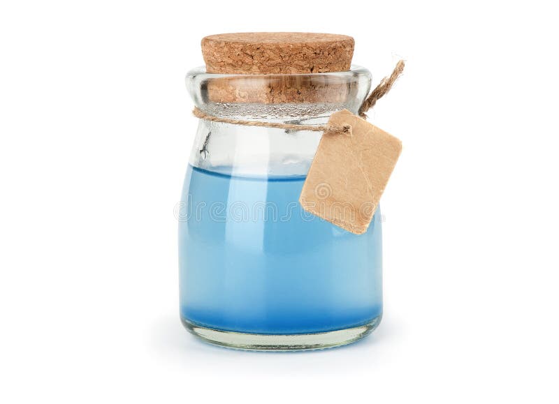 Blue magic potion stock photo. Image of glass, retro - 41377118