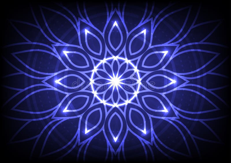 Cyber Mandala Stock Illustrations – 299 Cyber Mandala Stock ...