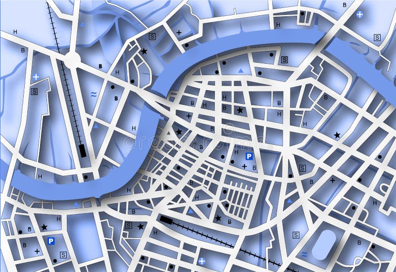 Illustrated Streetmap Stock Illustrations – 1 Illustrated Streetmap ...