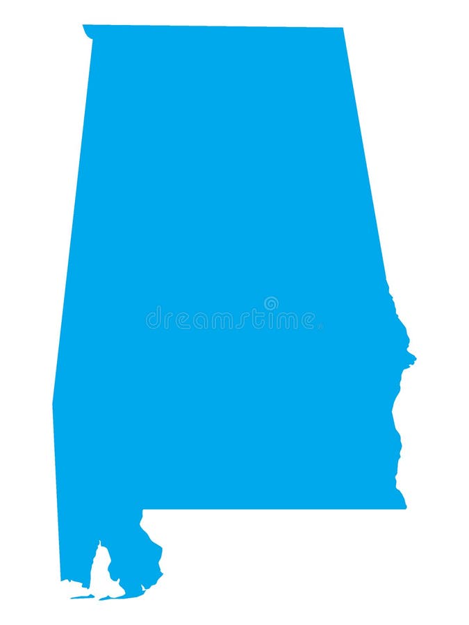 Blue Map of US State of California Stock Vector - Illustration of state ...
