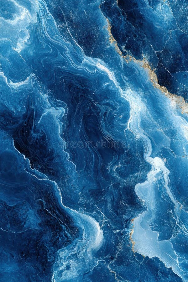 Blue Marble Background, a Beautiful Blue Marble Patterned Texture ...