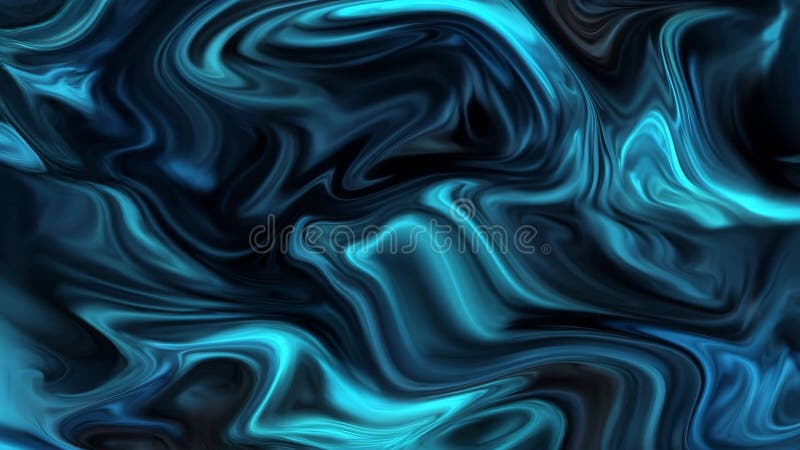 Blue Marble Liquid Swirl Abstract Background Texture Stock Footage ...