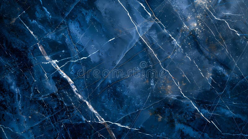 Abstract Blue Marble Texture Background Stock Illustration ...