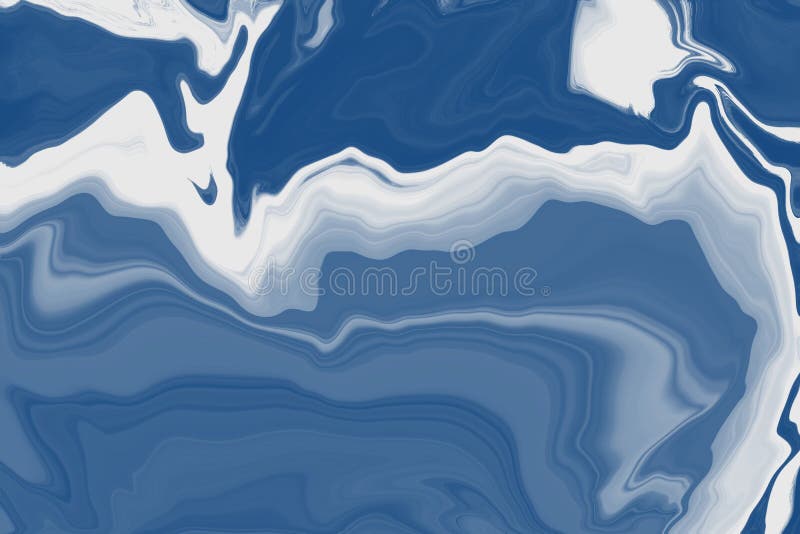 Blue Marble Texture Made in the Color of the Year Stock Illustration ...
