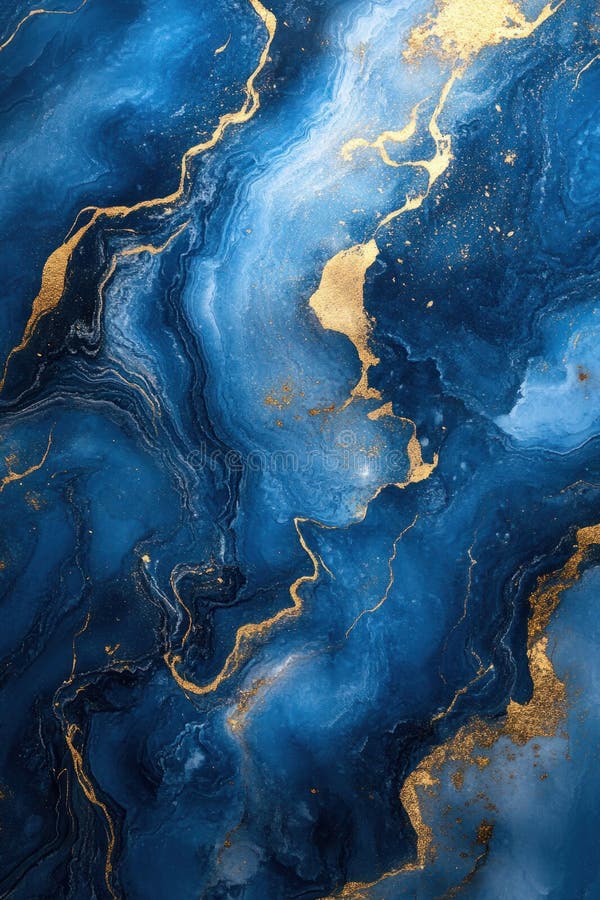 Blue Marble Texture, a Blue Marble Patterned Background Ideal for ...