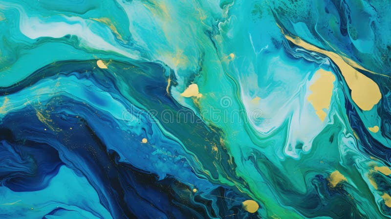 Blue marbling texture stock illustration. Illustration of colors ...