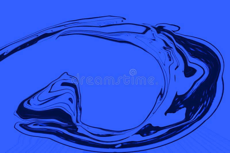 Blue Marlin in the Blue Sea 3d Abstract Design Stock Image - Image of ...