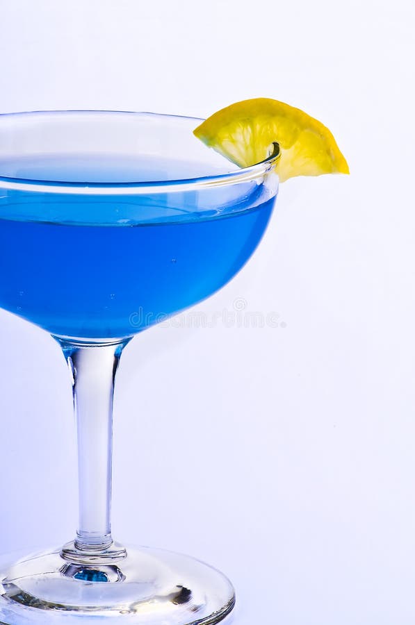 Blue Martini stock photo. Image of decoration, closeup - 18126252