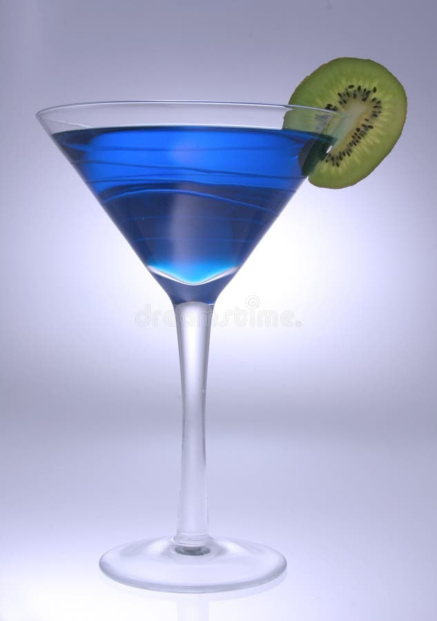 Blue martini 2 stock photo. Image of glass, blue, food - 389370