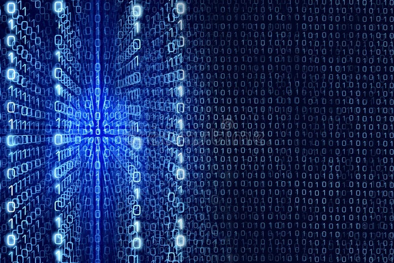 Blue Matrix Abstract - Binary Code Digital Background Stock ... Blue Matrix Abstract - Binary Code Digital Background Stock ...