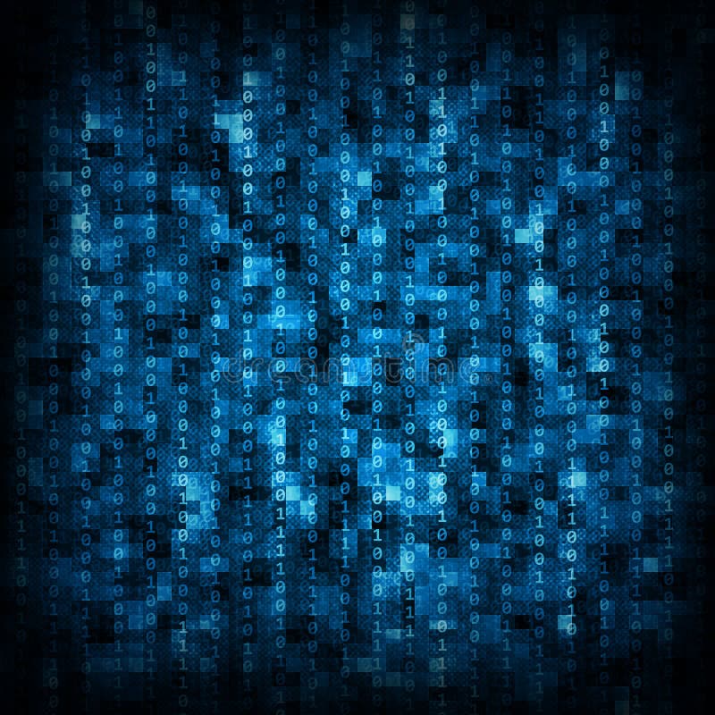 Blue matrix background stock image. Image of green, motion - 53579689
