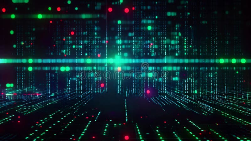 Blue Matrix Background with Binary Code. Computer Generated 3D Photo ... Blue Matrix Background with Binary Code. Computer Generated 3D Photo ...