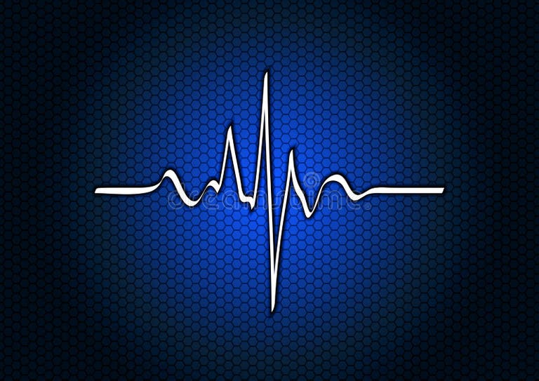 Ecg Pulse Heartbeat Blue Line Stock Illustrations – 2,084 Ecg Pulse ...