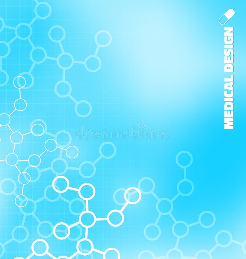 Blue medical design stock vector. Illustration of life - 39927029