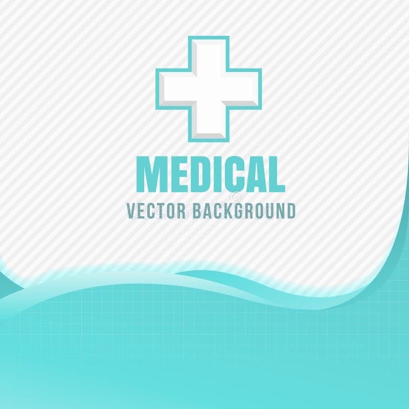 Blue Abstract Medical Background Stock Vector - Illustration of ...