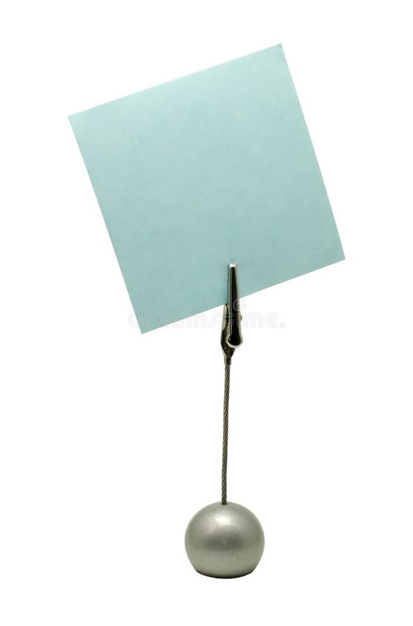Blue Memo stock photo. Image of memo, isolated, clip, note - 590386