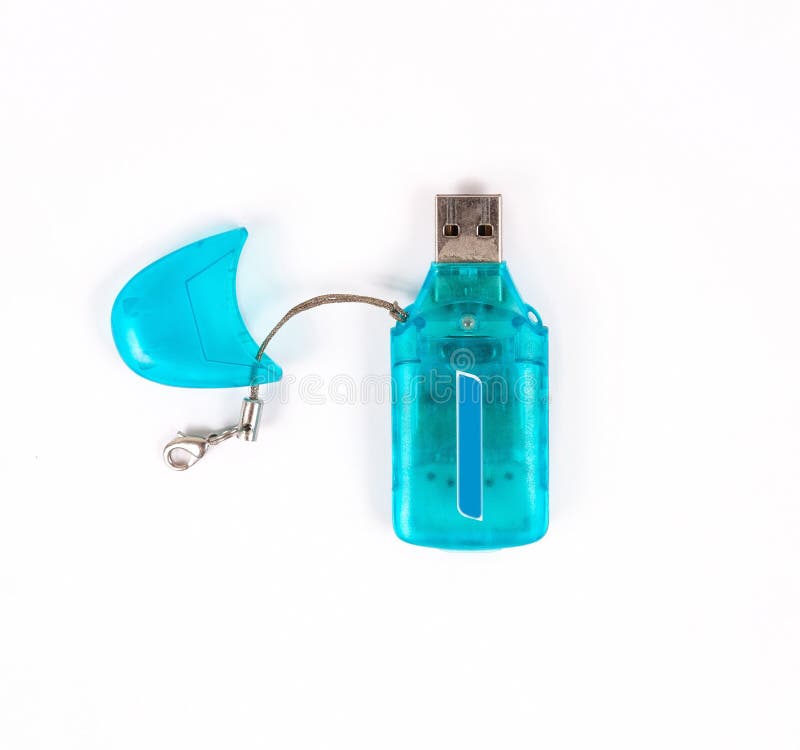 Blue memory SD card stock photo. Image of mobile, closeup - 43104772